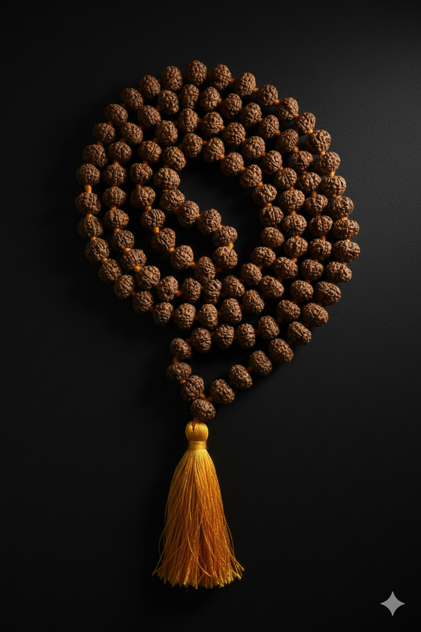 RUDRAKSHA MAALA 6 FACE | Simhee Aparajita Maha Mantralayam